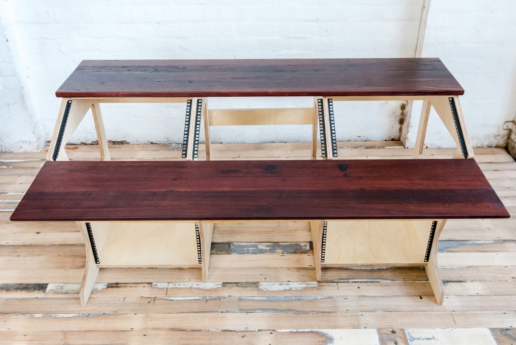 Plank Production Desk - Limited Run - Recycled Jarrah - Plank Audio
